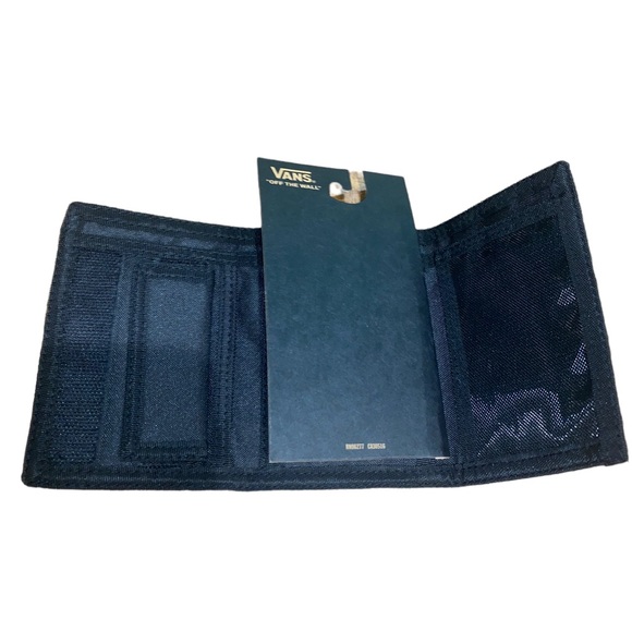Vans | Accessories | Vans Trifold Velcro Wallet New With Tags | Poshmark